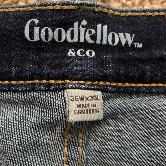 Goodfellow & Co | Jeans | Goodfellow Co Dark Washed Jeans | Poshmark